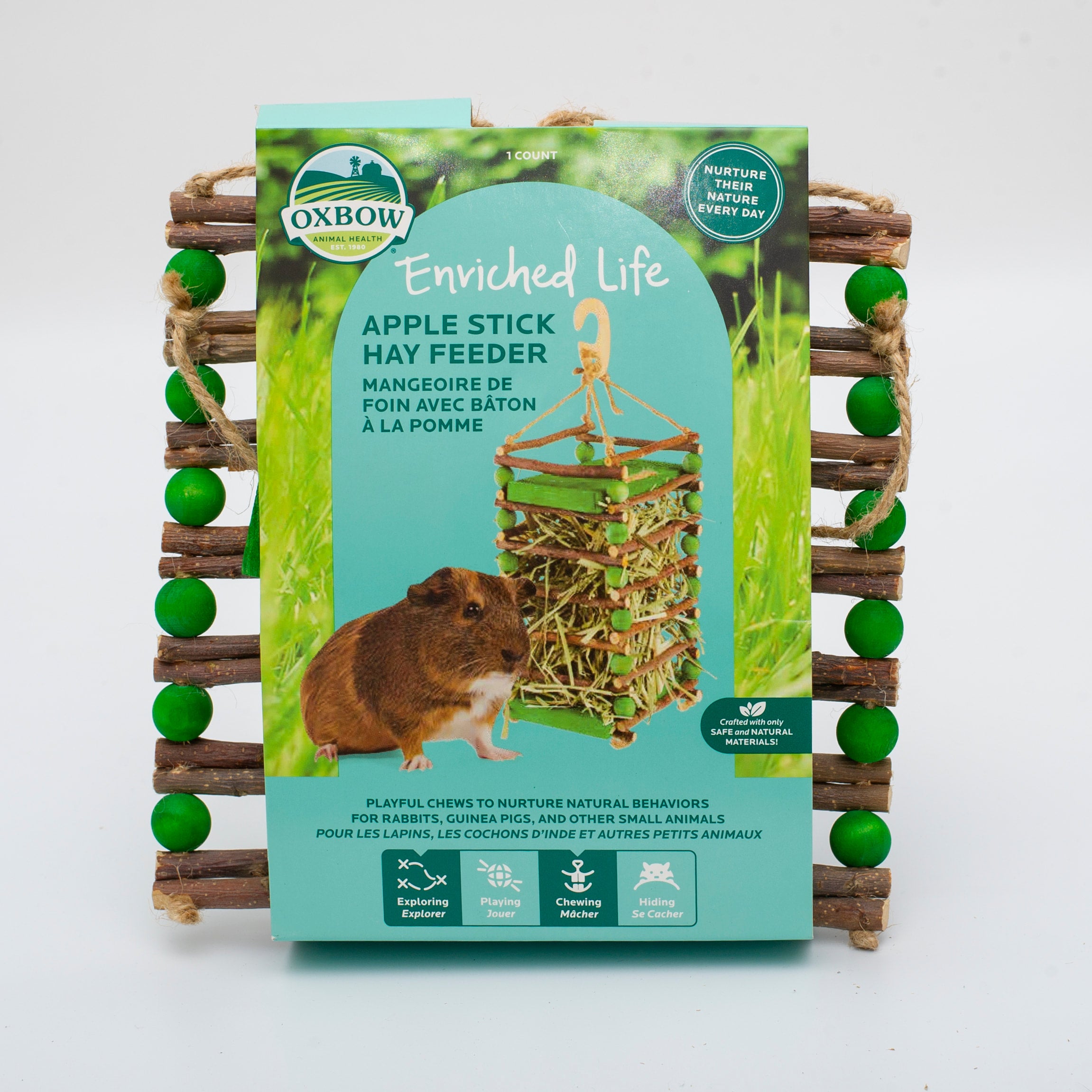 Oxbow Enriched Life - Apple Stick Hay Feeder | SDHRS